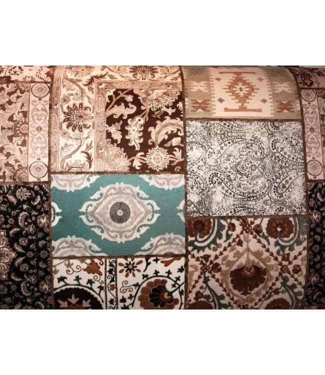 Velours 3D PERZISCH - BLADI meubelstoffen